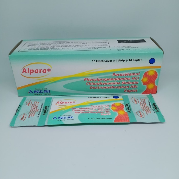 Jual Alpara per strip isi 10 Tablet - Obat Batuk Pilek | Shopee Indonesia