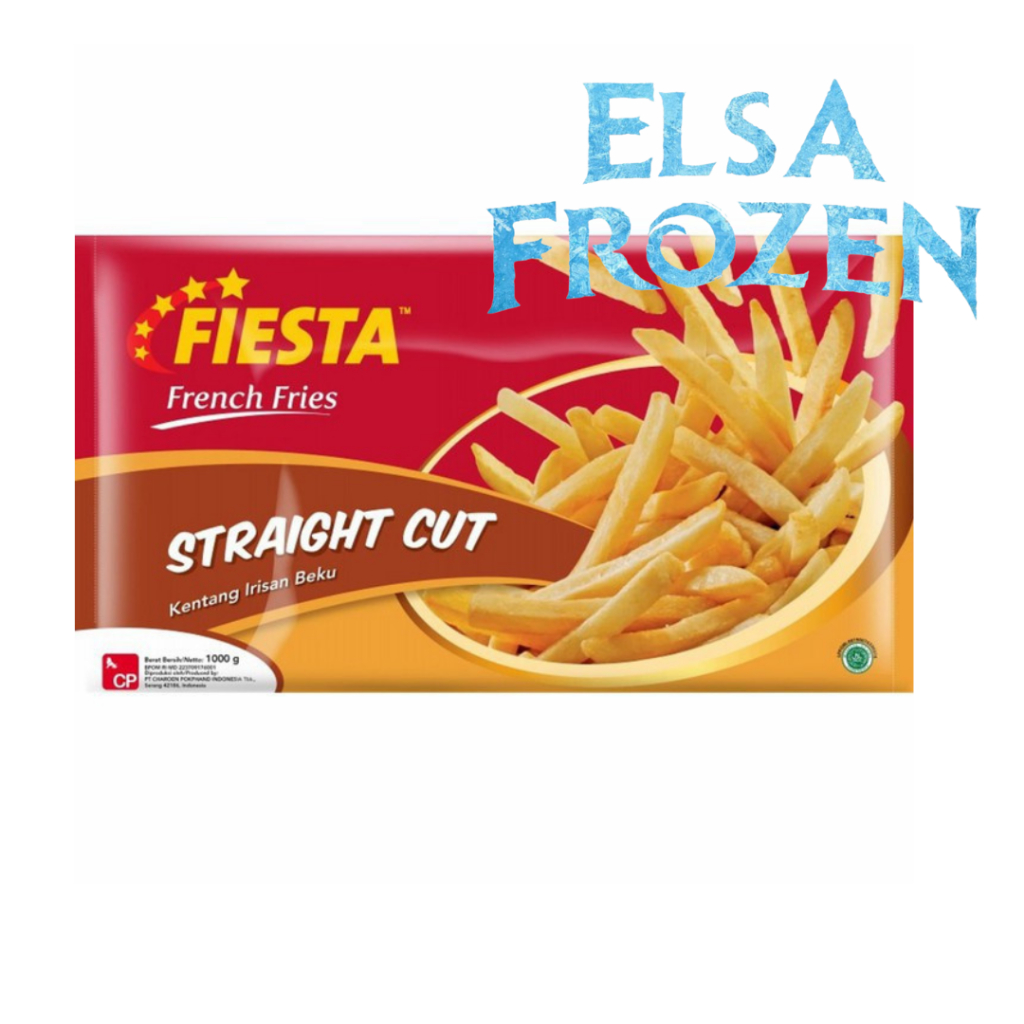 Jual FIESTA KENTANG GORENG STRAIGHT CUT 1KG FRENCH FRIES | Shopee Indonesia