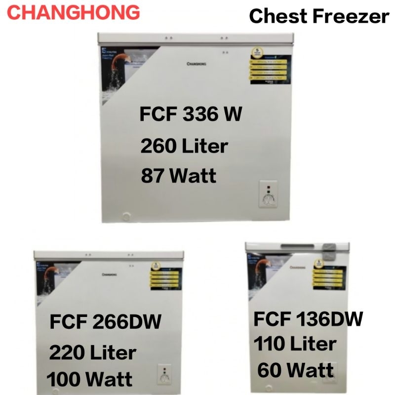 Jual Freezer Box Changhong Bisa Buat Batu ES 110 L, 220 L Dan 260 L FCF ...
