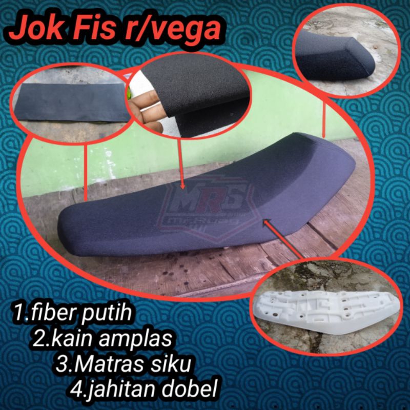 Jual Jok Crypton Fiz R Vega Lama Model Road Race Perahu Kain Amplas ...