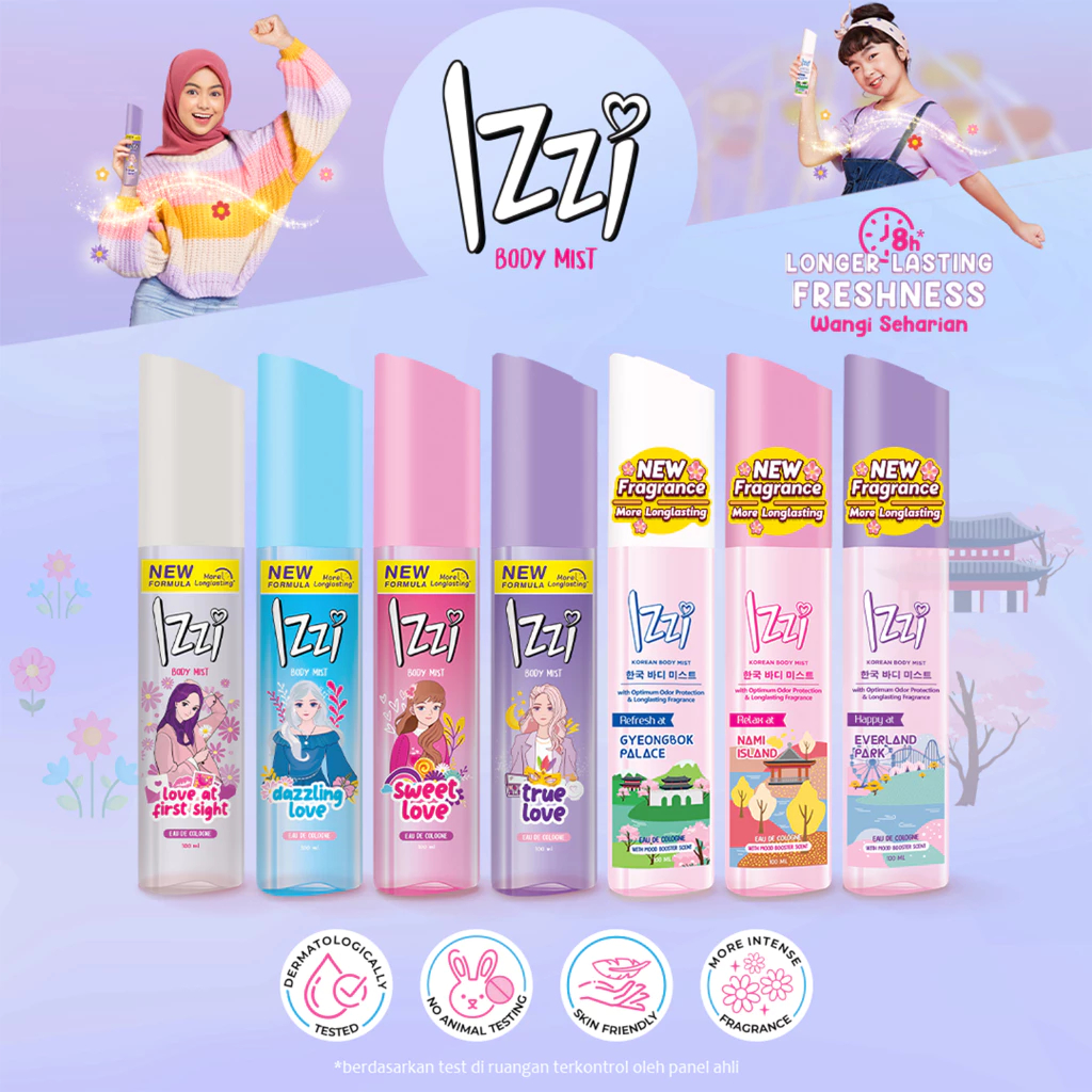 Jual IZZI Body Mist 100ml | Shopee Indonesia