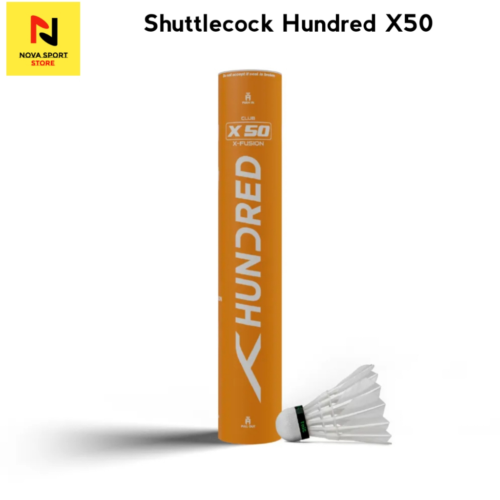 Jual Hundred Shuttlecock 3in1 X50 Fusion | Shopee Indonesia