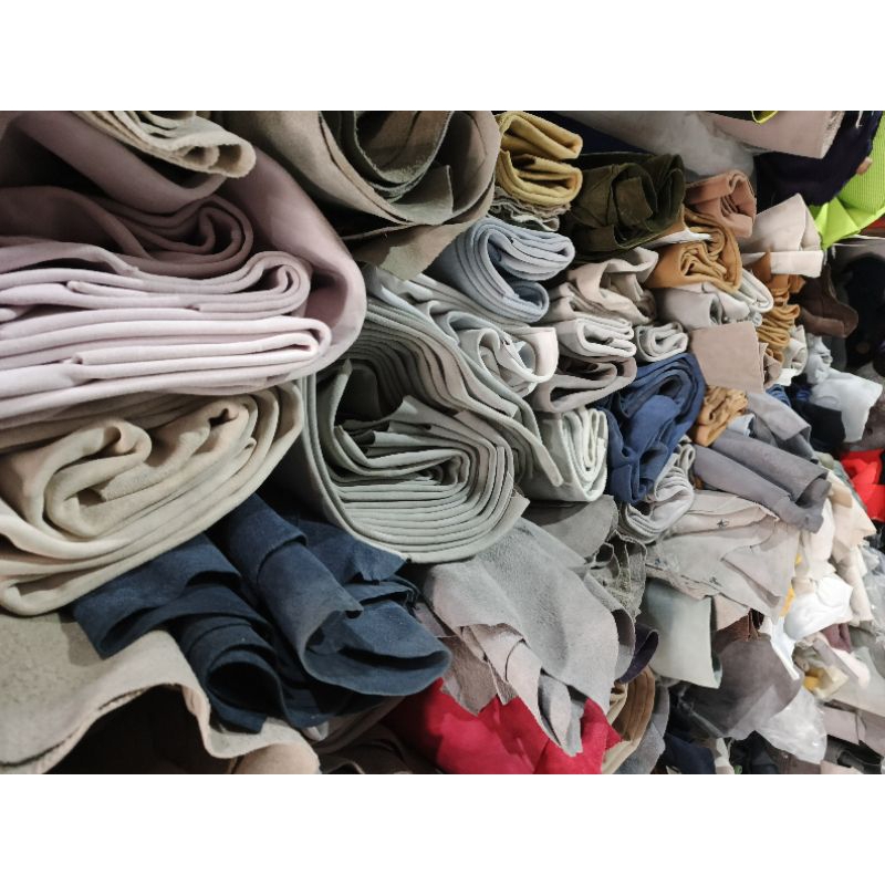 Jual Kulit Sapi Suede Leather Premium/Kulit Suede impor halus lembut ...