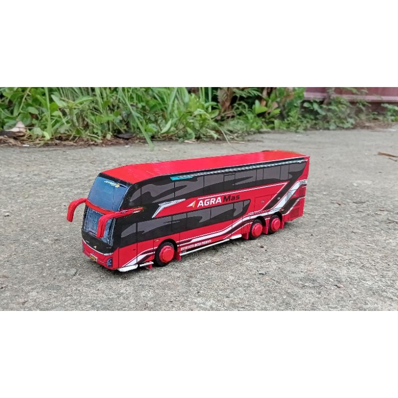 Jual PAPERCRAFT BUS AGRAMAS DOUBLE DECKER | Shopee Indonesia