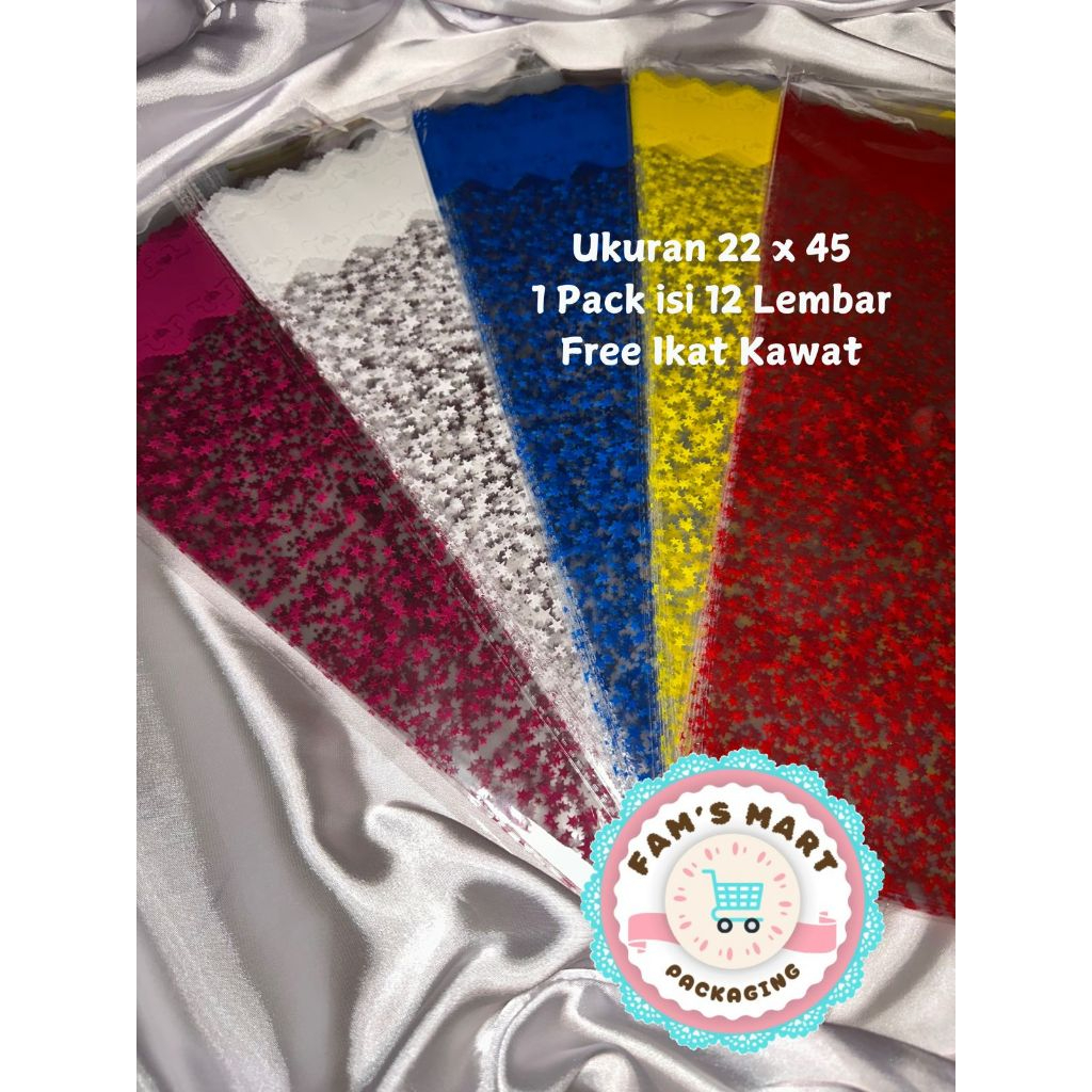 Jual Opp Bintang Souvenir 22 x 45 / Plastik Bingkisan Snack / Opp Party ...