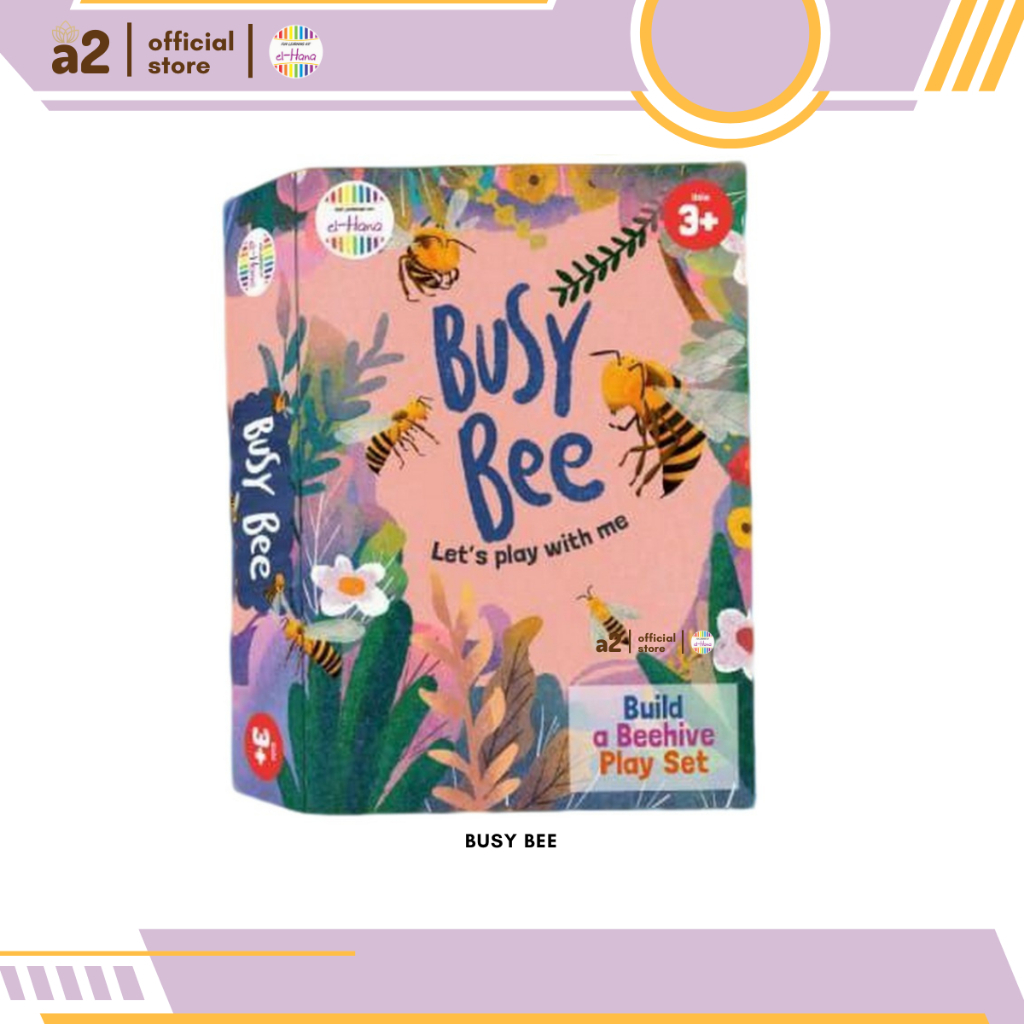 Jual [Elhana] Mainan Edukasi - Busy Book Busy Bee | Shopee Indonesia