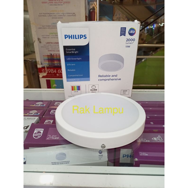 Jual Philips Lampu LED Dwonlight Outbow DN027C 19Watt | Shopee Indonesia