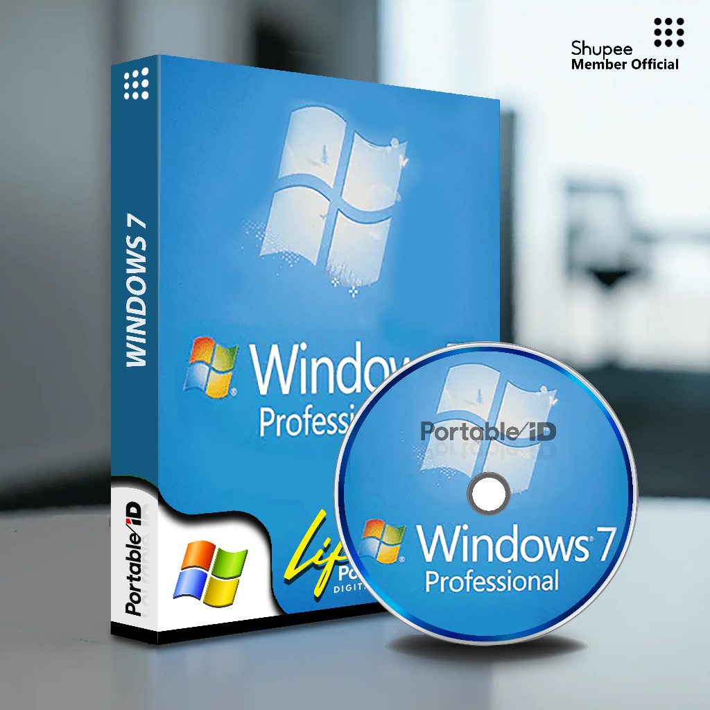 Jual DVD Sistem Operasi Windows® 7 Professional 32 Bit - 64 Bit | DVD ...