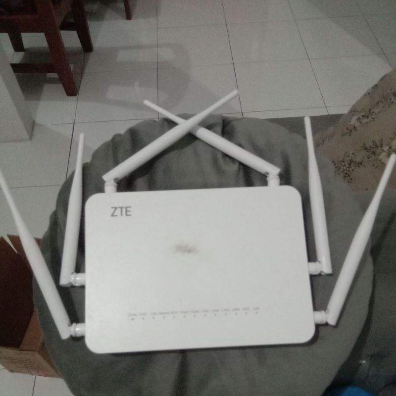 Jual ROUTER MODEM ONT PREMIUM ZTE ZXHN F670 PORT BIRU GPON BUKAN EPON | Shopee Indonesia