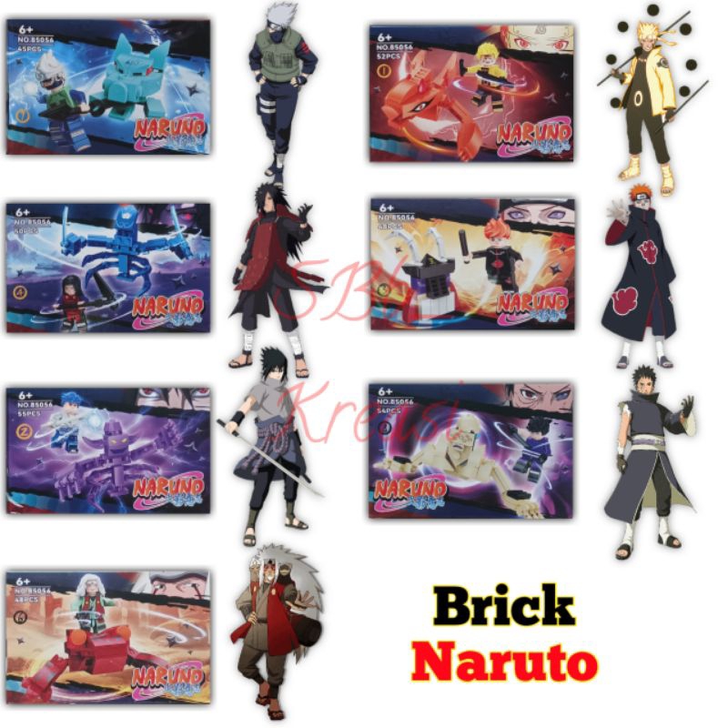 Jual Mainan Bricks NARUTO / Mini Figure NARUTO / Action Figure NARUTO ...