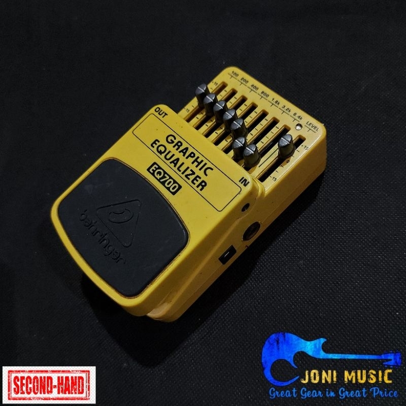 Jual EFEK GITAR BEHRINGER GRAPHIC EQUALIZER EQ700 | Shopee Indonesia