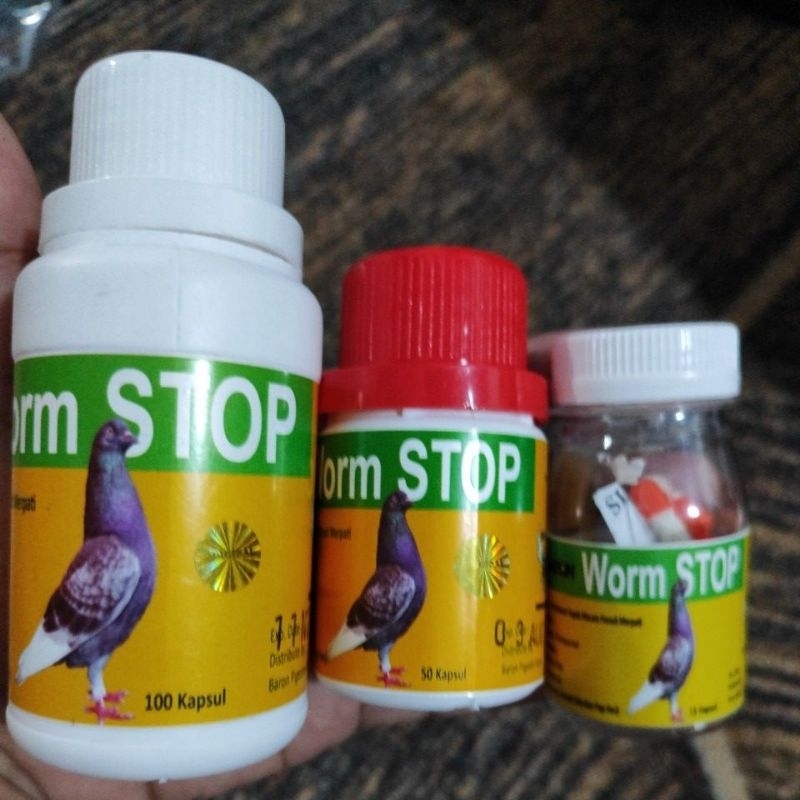 Jual Worm Stop Baron. Obat Cacing Khusus Merpati. Kegunaan efektif ...