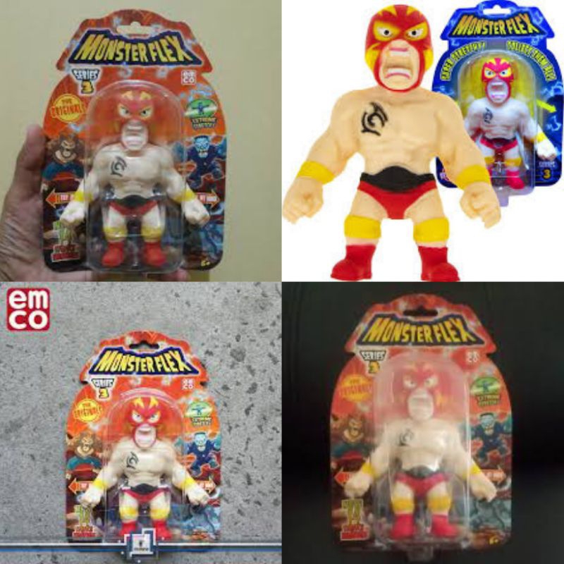 Jual Monster Flex Figure Superhero WRESTLER SERI 3 SERIES 3 suepr ...