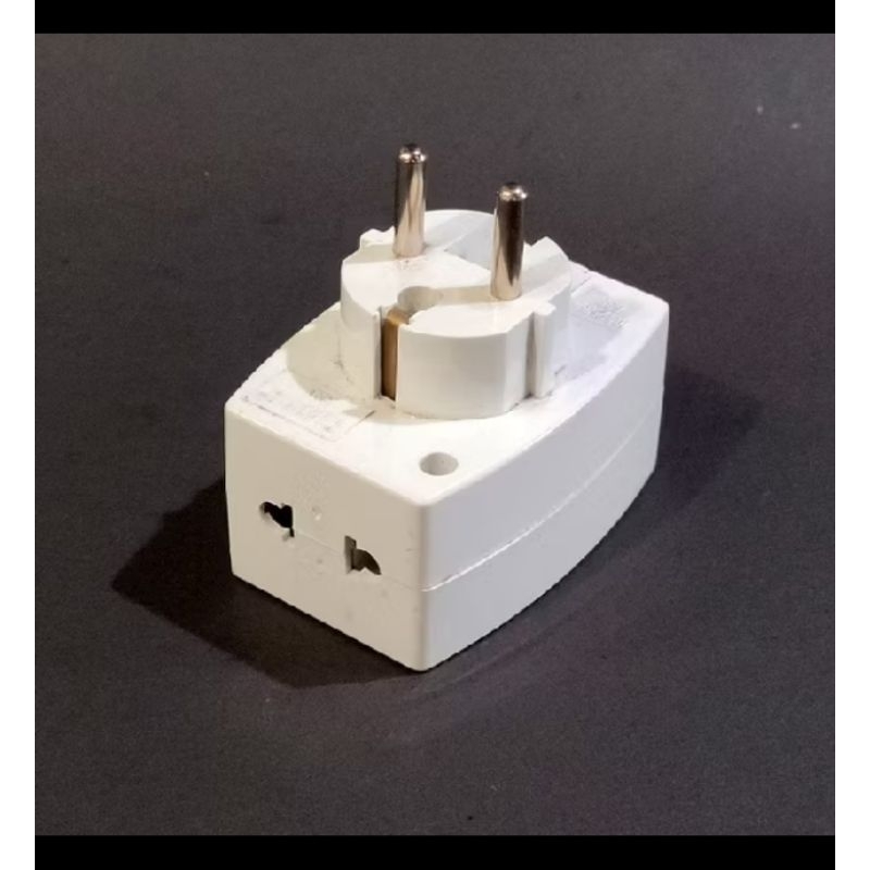 Jual Colokan T multi + lampu sambungan stop kontak T mini cabang 3 ...