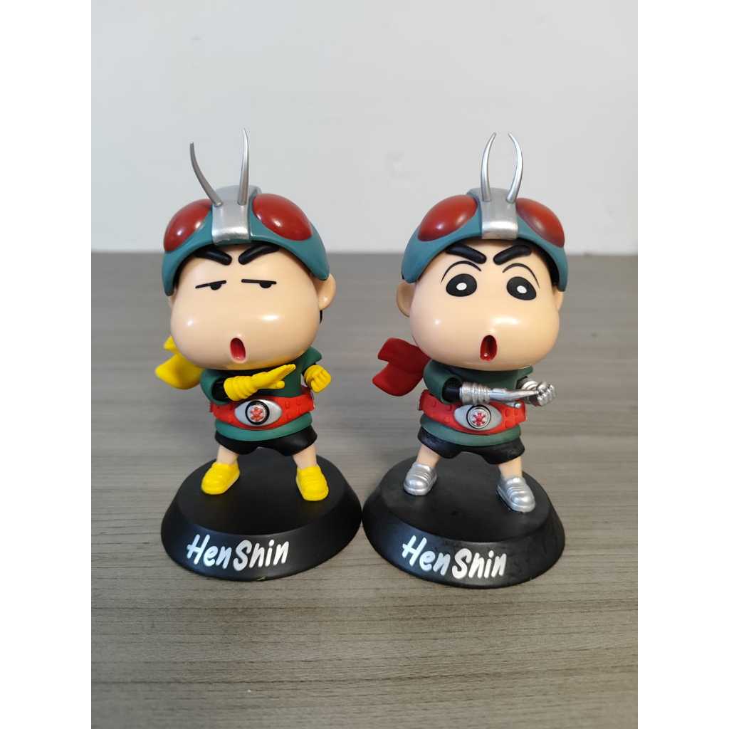 Jual Figure Shinchan Sinchan Cosplay Henshin Kamen Rider Crayon Shin ...
