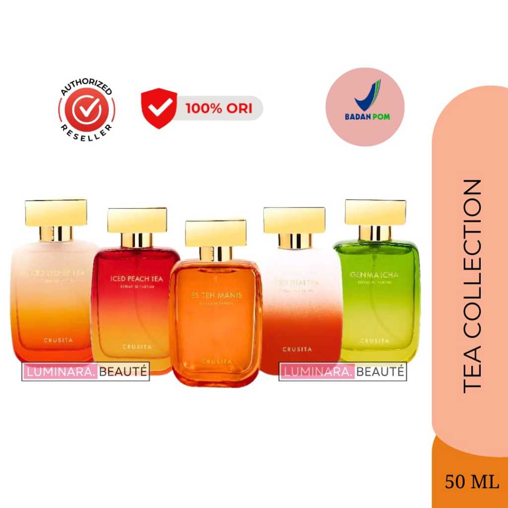 Jual CRUSITA - Tea Collection Es Teh Manis Iced Peach Tea Thai Tea ...