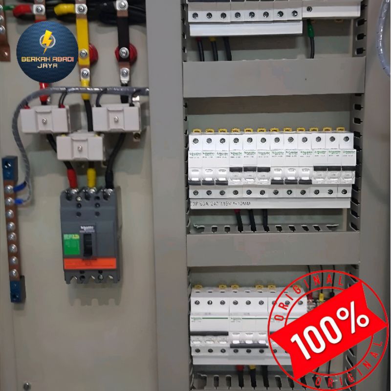 Jual panel pembagi 3phase 50a panel distribusi panel mdp panel induk ...