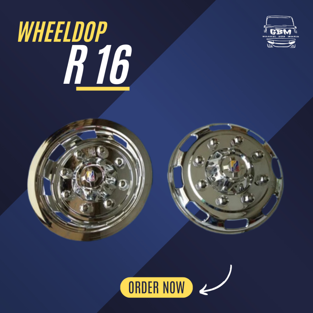 Jual WHEELDOP BUS STAINLESS RING 16 | Shopee Indonesia