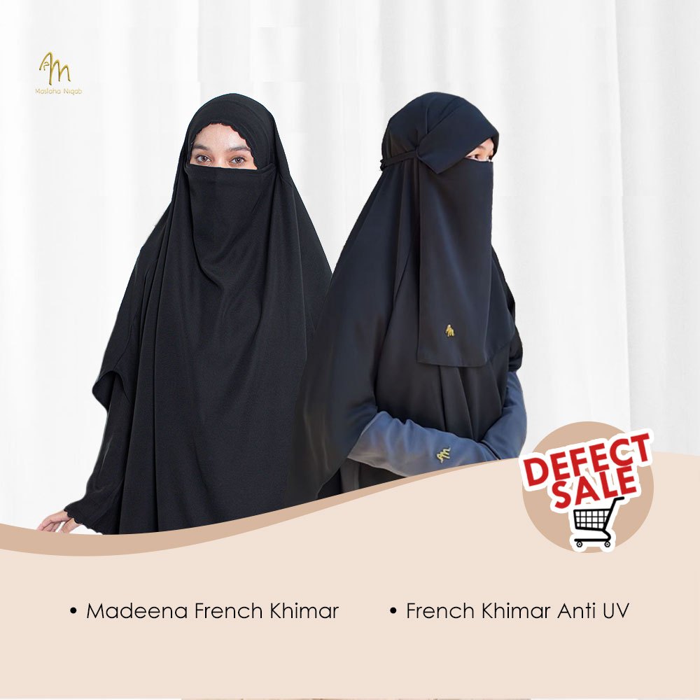 Jual Maslaha Niqab | Defect Madeena FK Abaya | Mecca FK Abaya Anti UV ...