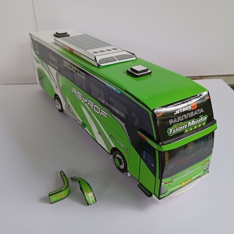 Jual Miniatur Bus TUAN MUDA JB5 Asyrof MSM Mainan Basuri | Shopee Indonesia