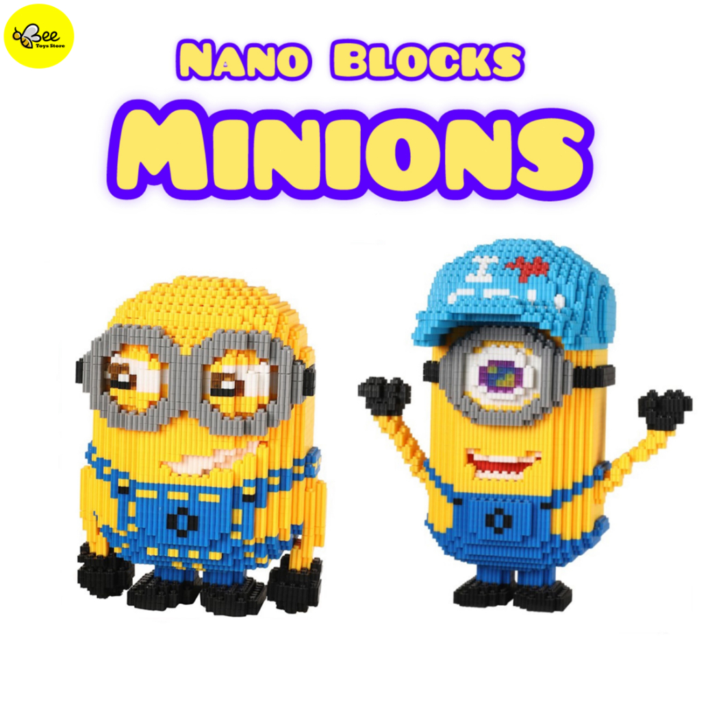 Jual BTS Nano Blocks MEDIUM Minions, Building Blocks, Blok Konstruksi ...
