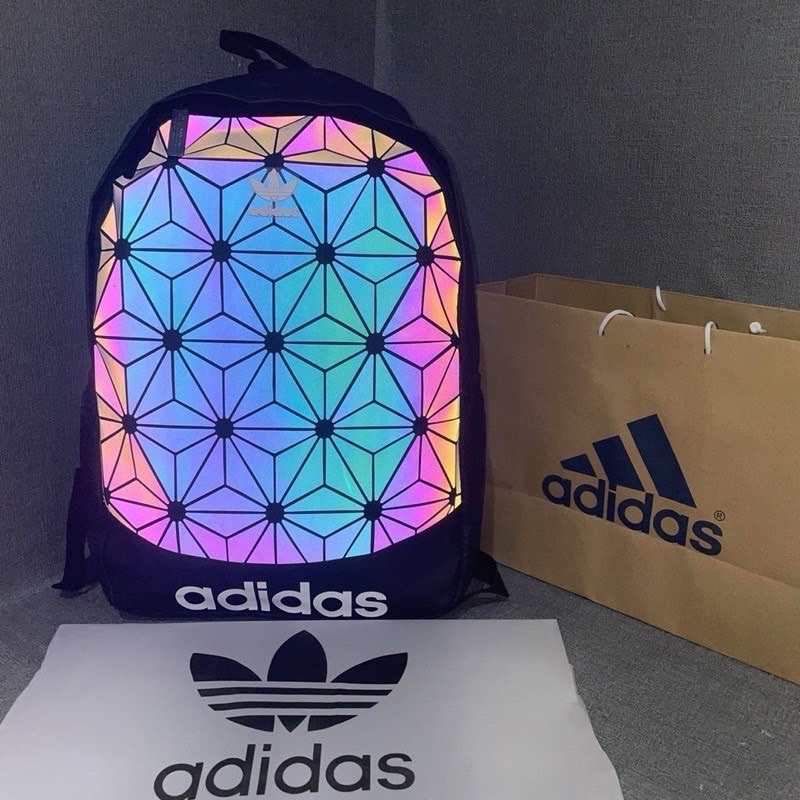 Jual PROMO BISA COD TAS RANSEL ADIDAS ISSEY MIYAKE BACKPACK REFLECTIVE ...
