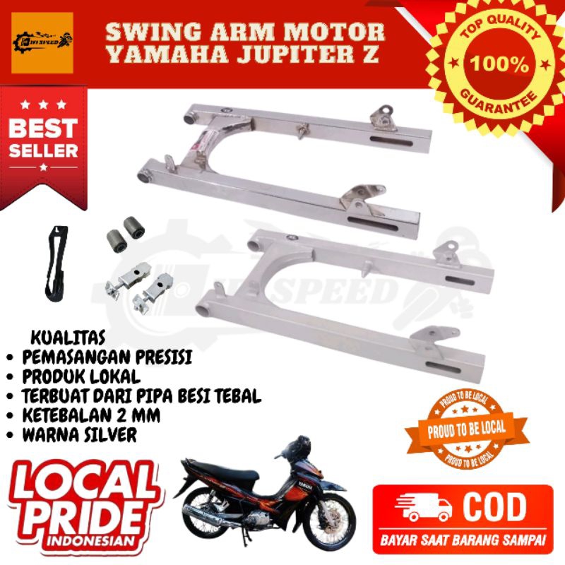 Jual SWING ARM AREM ARM JUPITER Z SILVER CROM BAHAN TEBAL MURAH | Shopee Indonesia