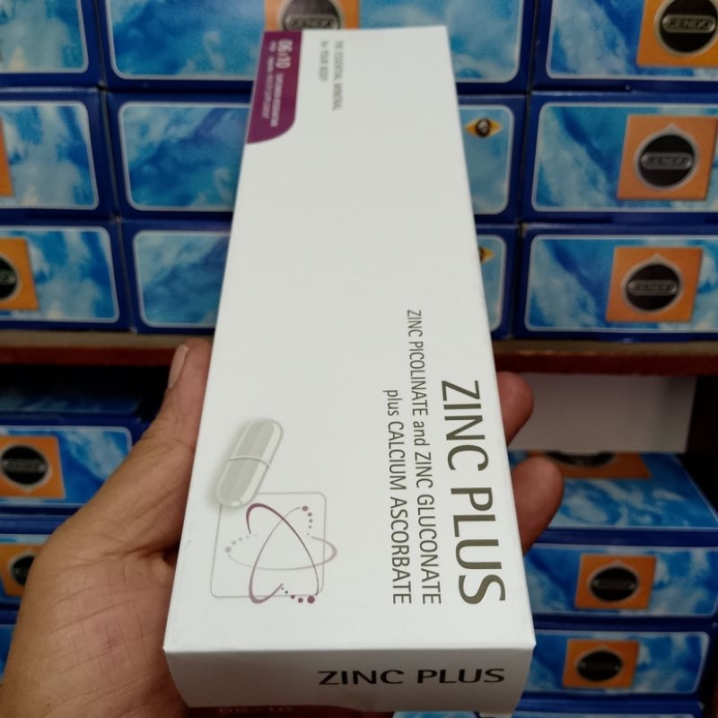 Jual ZINC PLUS Suplemen Kesehatan 60kapsul | Shopee Indonesia