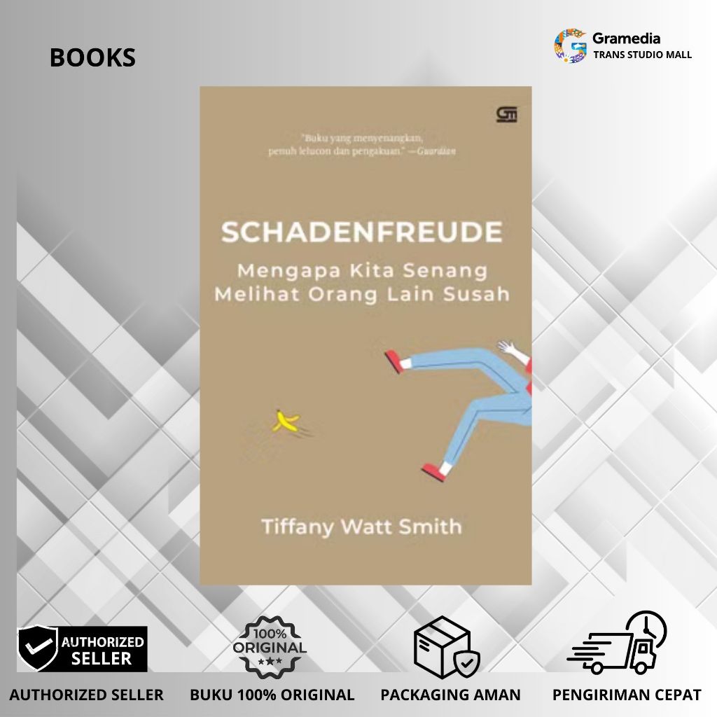 Jual Gramedia Bandung TSM - Buku Best Seller BB20 ORI-Schadenfreude ...