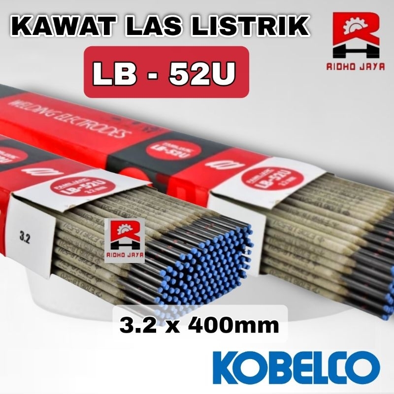 Jual Kawat Las LB52 U / LB 52U / LB-52U Familiarc Kobelco Ukuran 2.6mm 3.2mm | Shopee Indonesia
