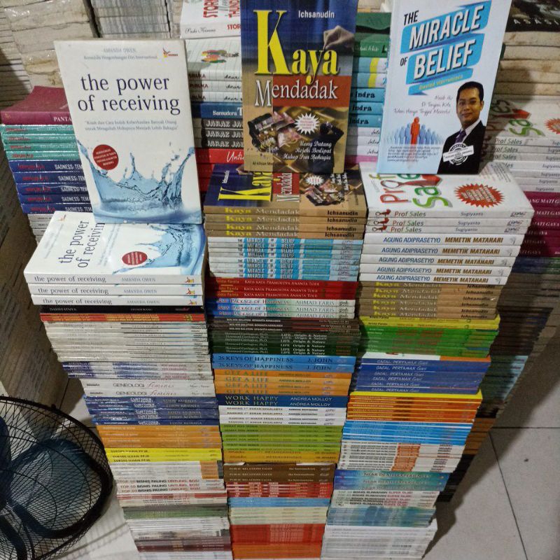 Jual OBRAL BUKU MOTIVASI / INSPIRASI / PENGEMBANGAN DIRI 6 RB AN RANDOM / 6000 AN / JUDUL ACAK ...