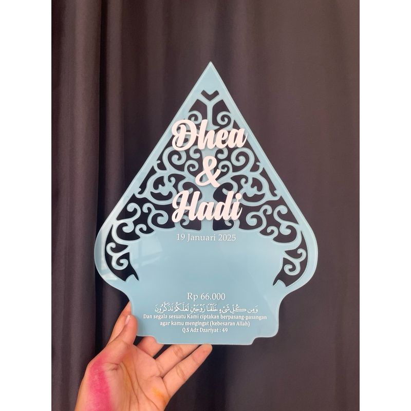 Jual BRUSH GUNUNGAN WAYANG MAHAR WARNA CUSTOME DEKORASI MAHAR NAMA ...