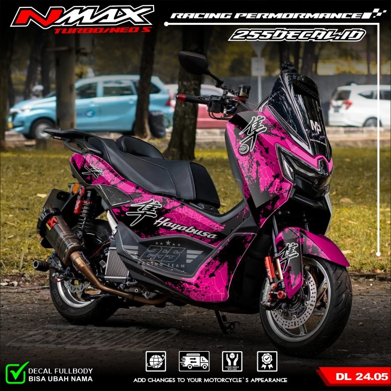 Jual (COD) Decal Stiker Yamaha NMAX TURBO NEO S Full body Tahun 2024 ...