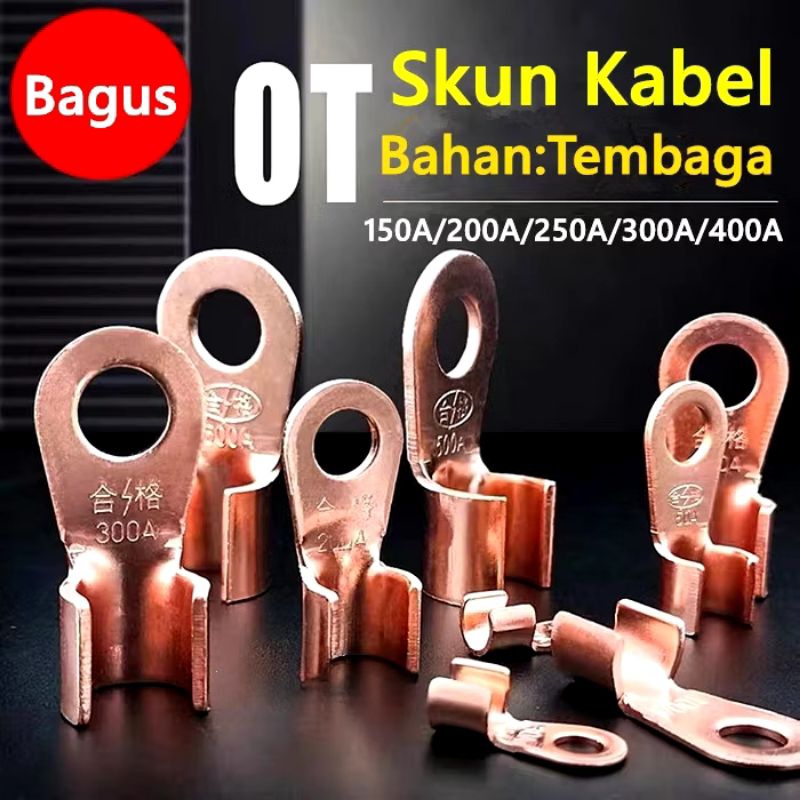 Jual SKUN SEKUN AKI TEMBAGA M5 , M6 , M8 , M10 MURNI 100% ( LUBANG BAUT ...