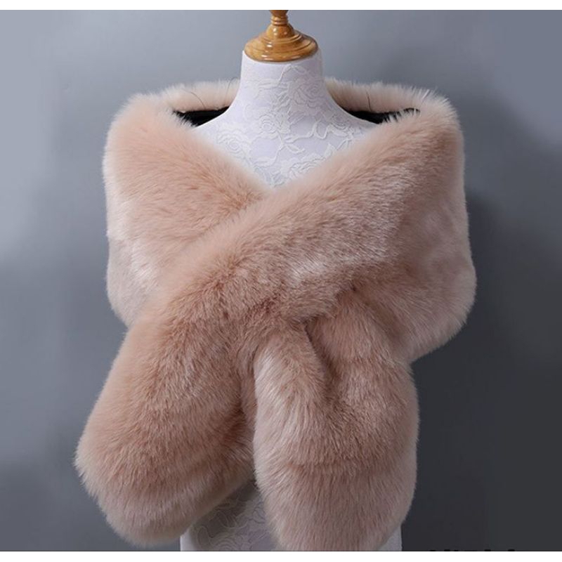 Jual syal scraft bulu korea glossy | Shopee Indonesia