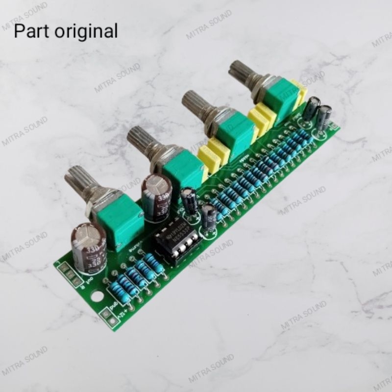Jual Tone control stereo plus meddle ne5532 mitra sound modul ...