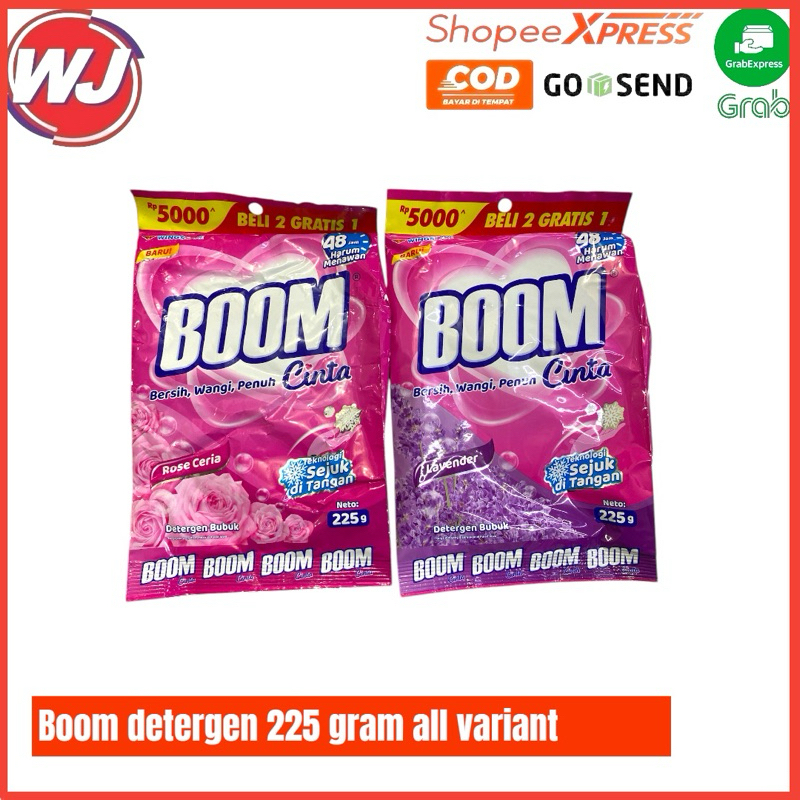 Jual BOOM CINTA ALL VARIANT 225 GRAM | Shopee Indonesia