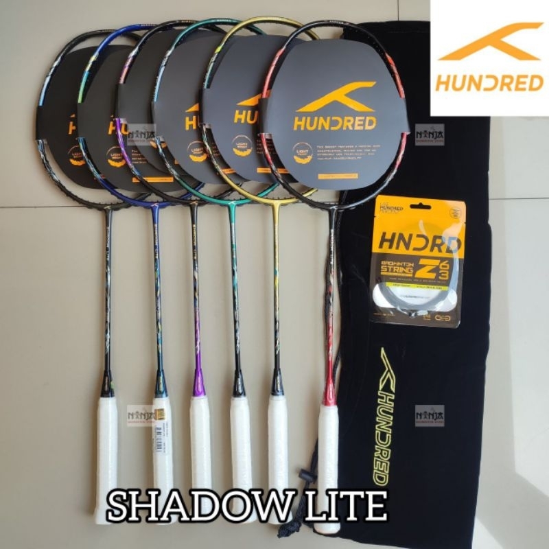 Jual Raket Badminton Hundred Shadow Lite / Raket Bulutangkis Hundred ...