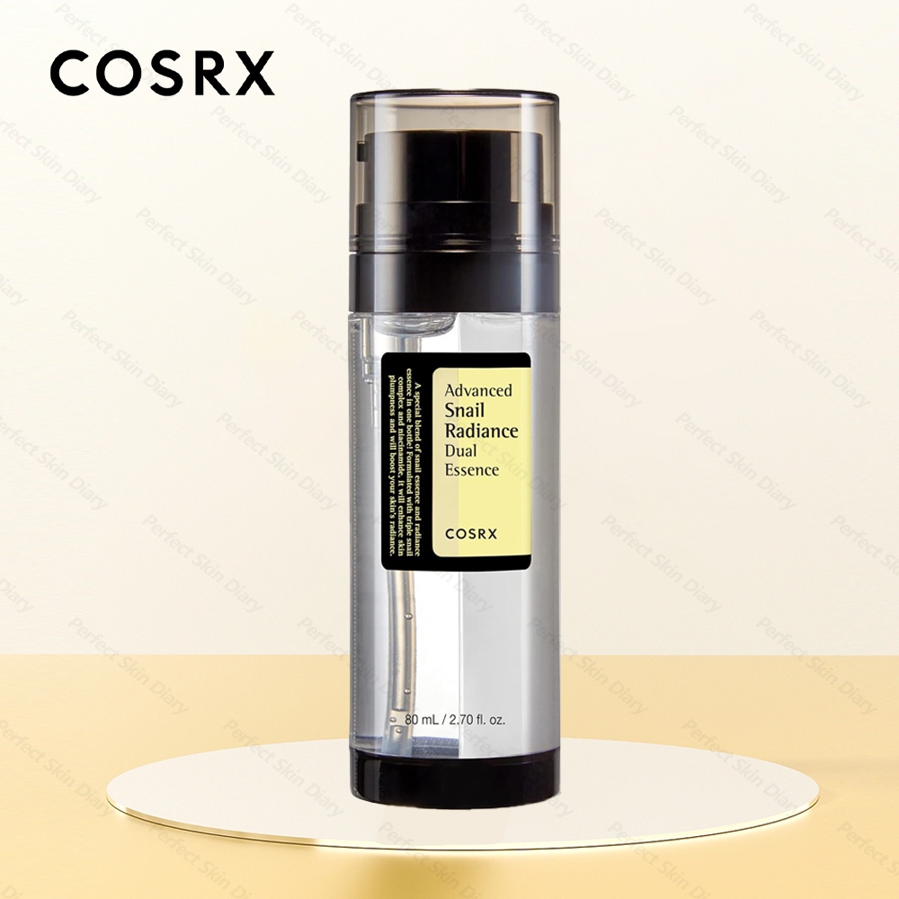 Jual QH! COSRX Advanced Snail Radiance Dual Essence 80ml/Niacinamide 5% + Snail Mucin 74% ...