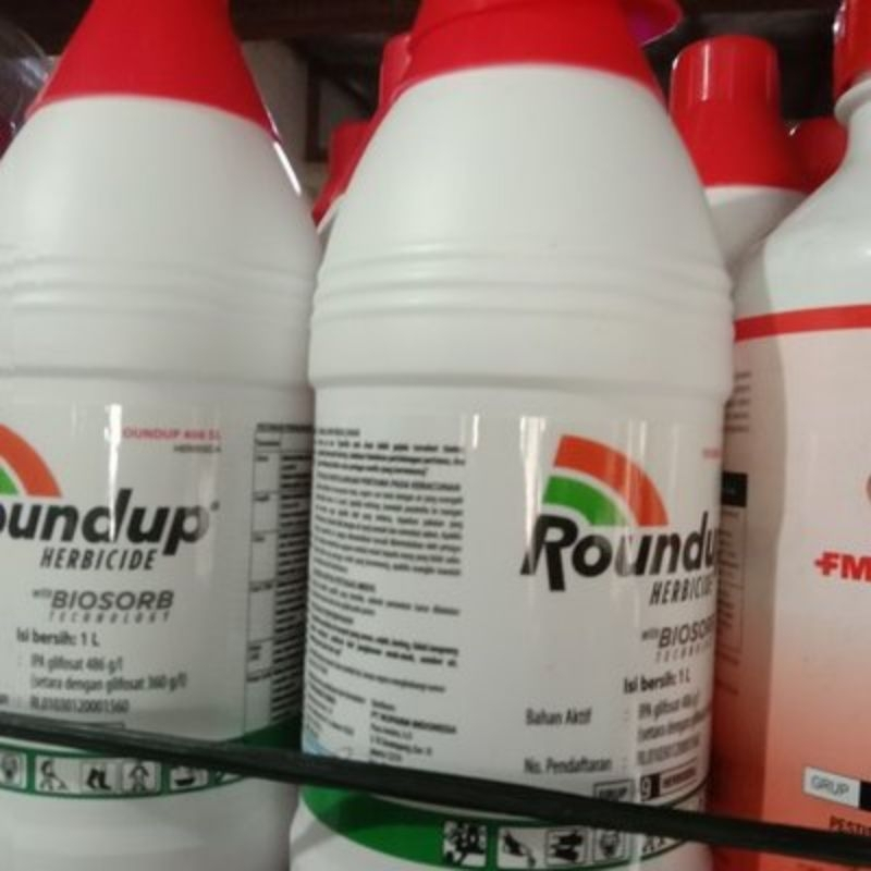Jual Roundup Pembasmi Rumput 1 Liter / ROUNDUP BIOSORB 486SL / racun ...