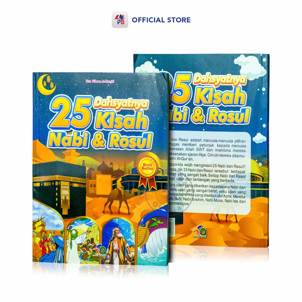 Jual Buku Cerita Nabi / Dahsyatnya 25 kisah Nabi dan Rasul / Cahaya Agency / Nawasena Nawasena ...