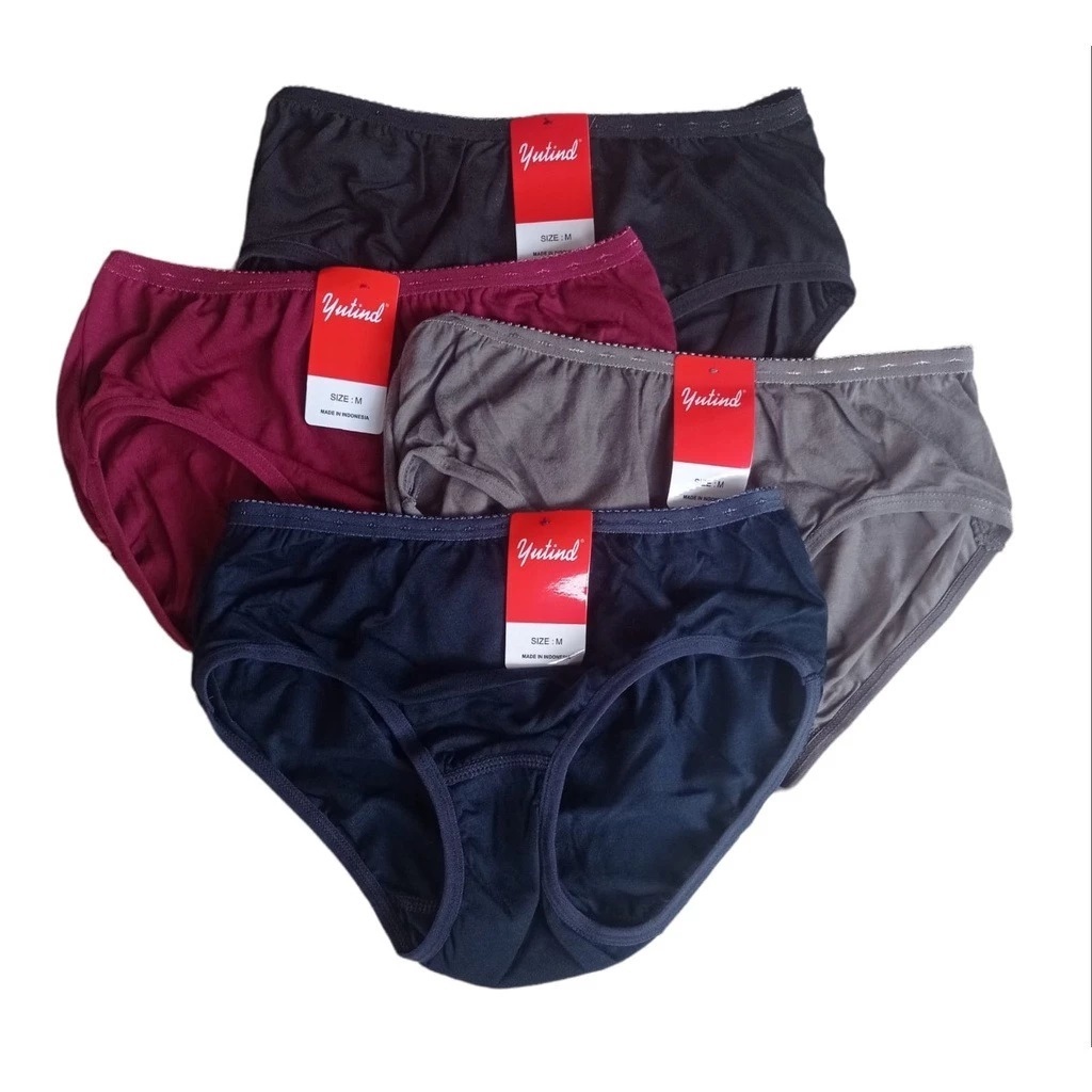 Jual ( 6pc ) CD Yutind SA 21 | Celana Dalam Wanita Yutind Warna Gelap - Arzaq Gallery | Shopee ...
