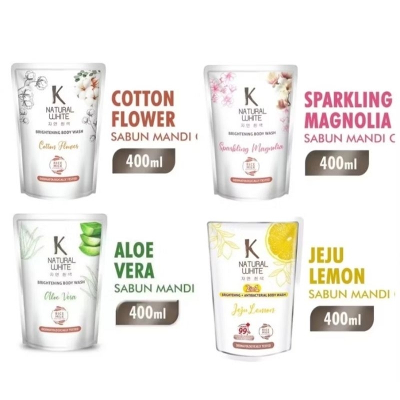Jual K NATURAL SABUN CAIR 400 ML | Shopee Indonesia