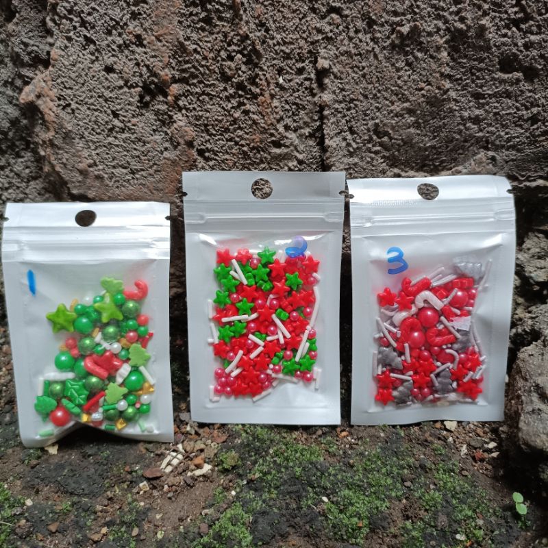 Jual Sprinkle Warna Warni bisa dimakan 10gr (repack) | Shopee Indonesia