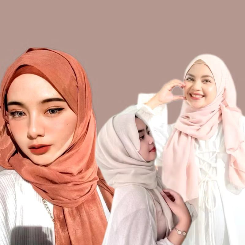 Jual Dubai shawl / Pashmina dubai /Pasmina voal Arabian | Shopee Indonesia