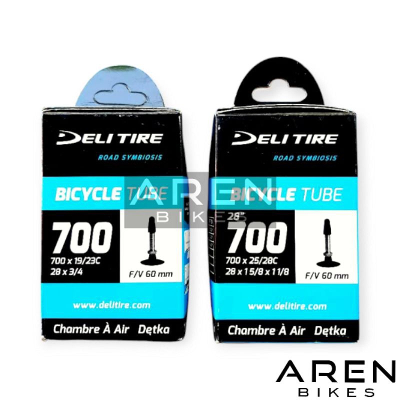 Jual BAN DALAM SEPEDA 700 700x19/23C 700x25/28C DELI TIRE FV PRESTA 60MM 60 MM 700 x 23C 25C 26C ...