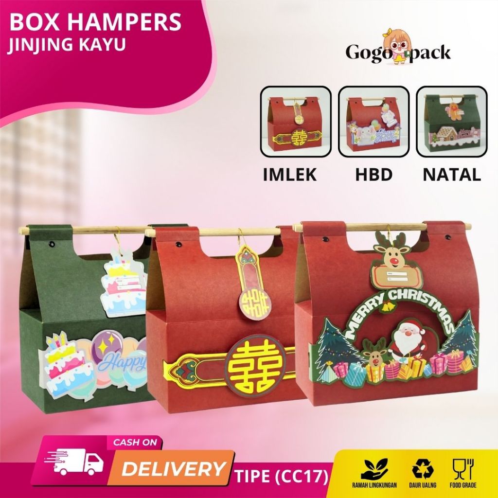 Jual Box imlek / Giftbox imlek / Kotak kue imlek / Hampers imlek ...
