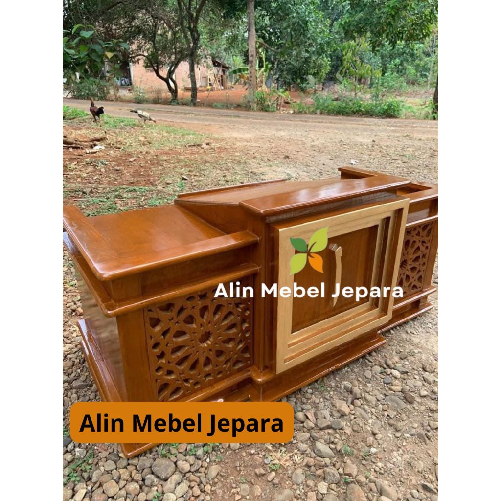 Jual Meja majelis, mimbar lesehan pengajian mimbar masjid jati jepara ...