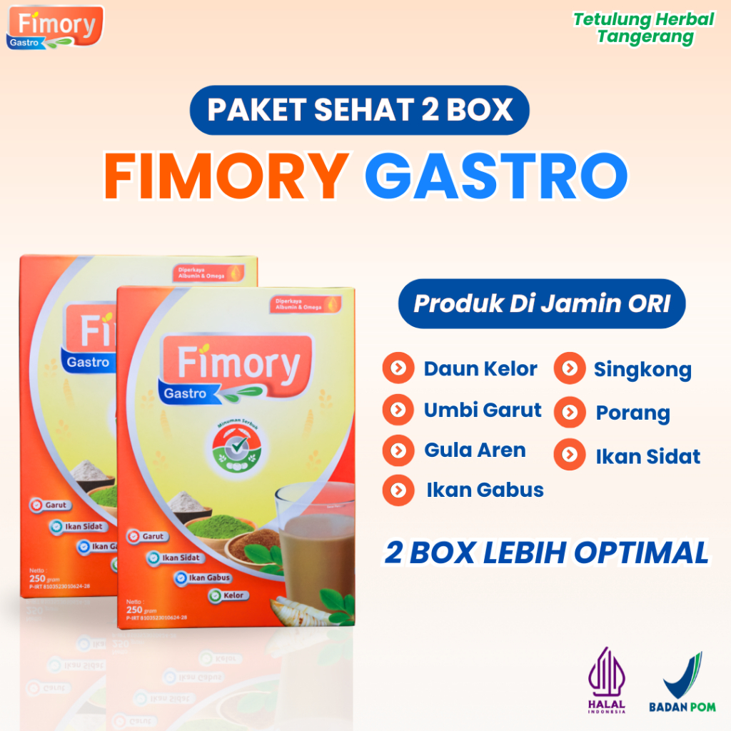 Jual FIMORY GASTRO 2 Pcs - Paket Hemat Atasi Asam Lambung, Magh, Gerd ...