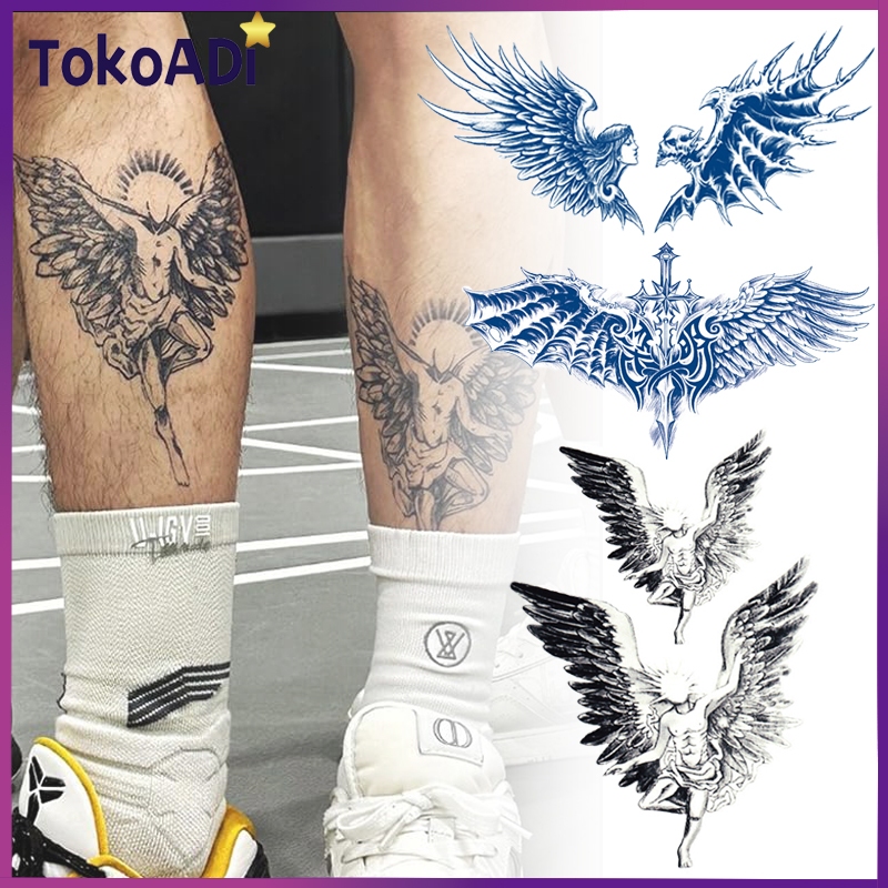 Jual Gd Sayap Malaikat Tato Dada Tahan Lama Tato Tahan Lama Tato ...